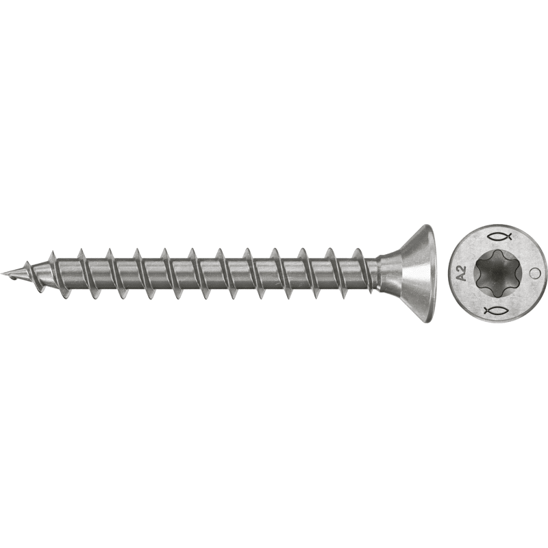 fischer Spanplattenschraube PowerFast FPF II CTF Senkkopf TX VG Edelstahl A2 online kaufen ...